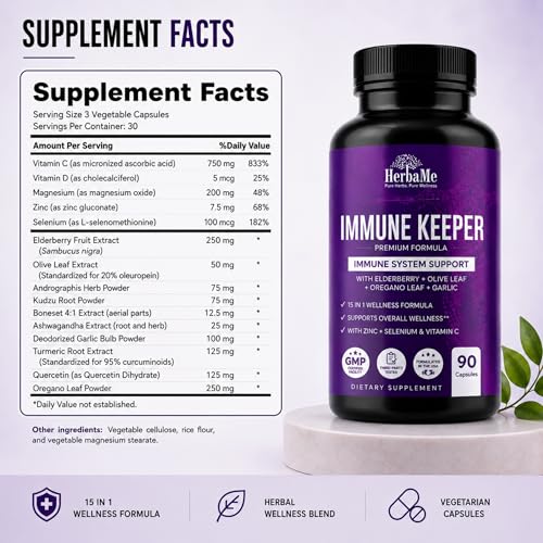 Natural elderberry immune booster