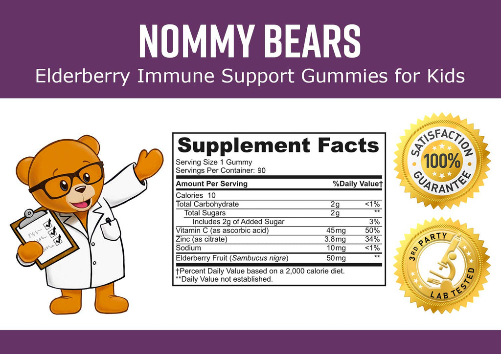 natural elderberry immune support for children