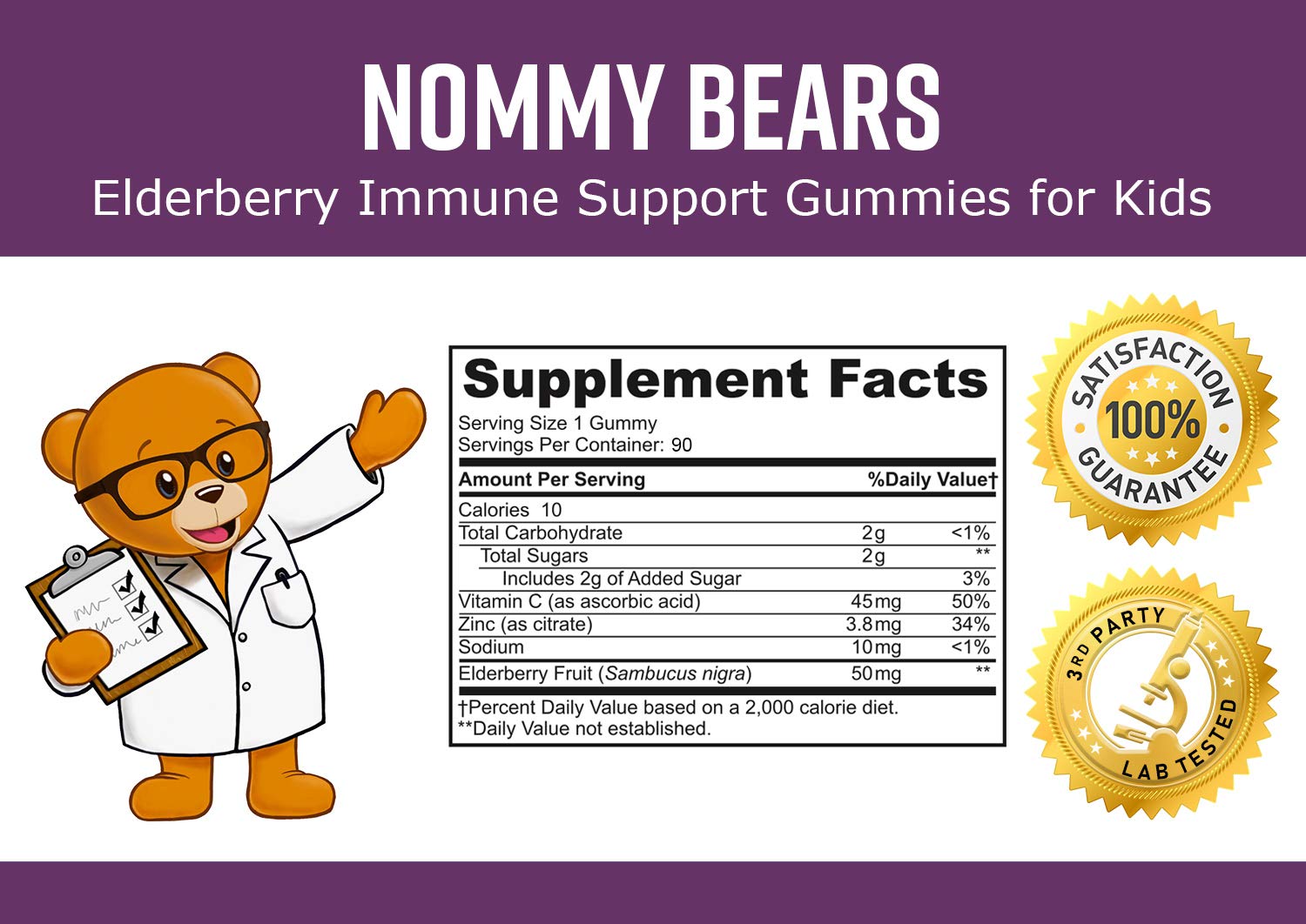 natural elderberry immune support for children