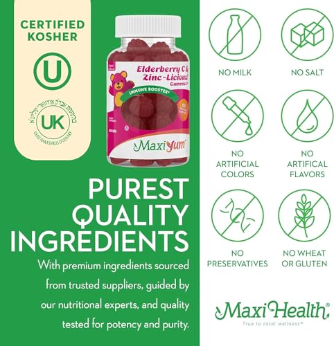 natural elderberry immune support gummies