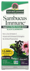 natural elderberry immune support syrup