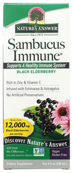 natural elderberry immune support syrup