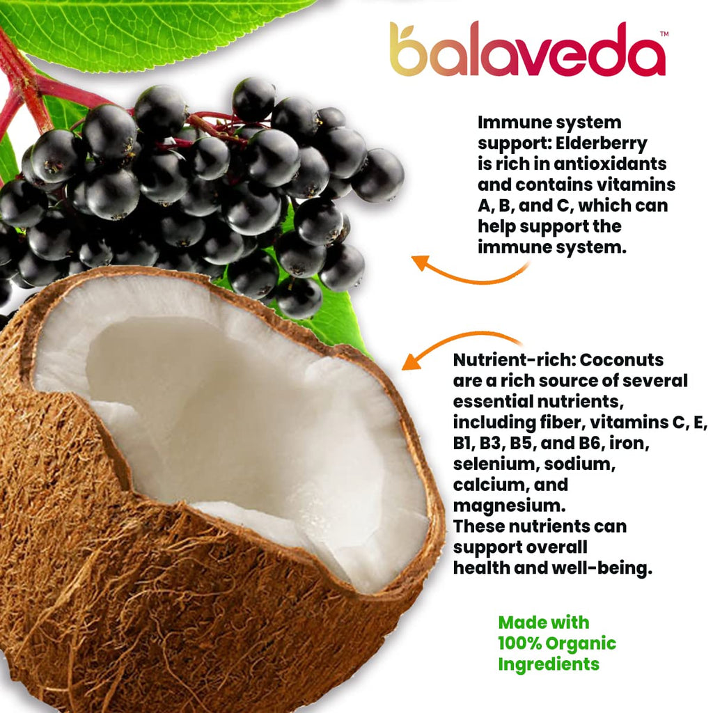 Natural elderberry immunity support