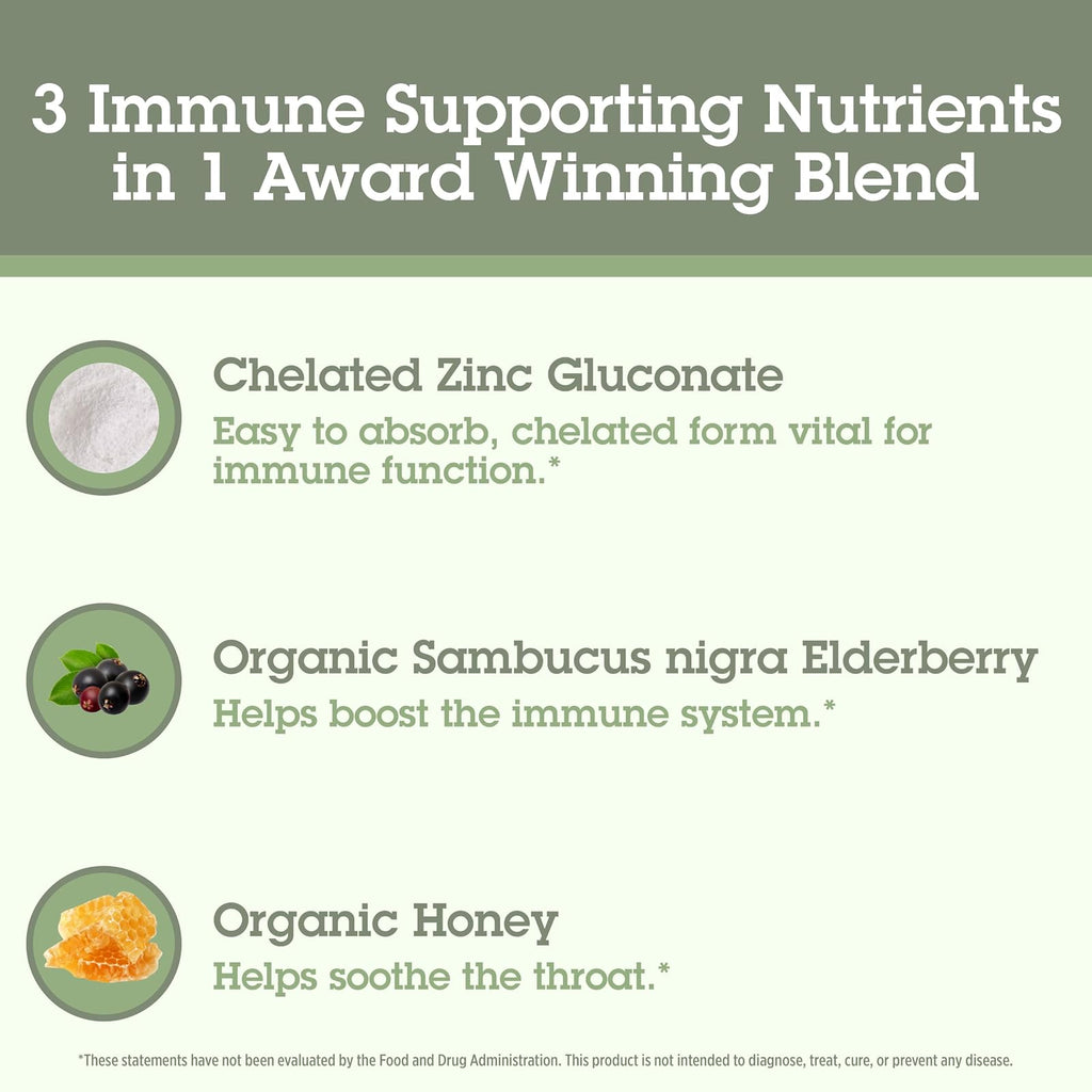 natural elderberry lozenges for adults