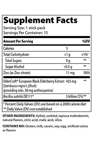 natural elderberry powder for health