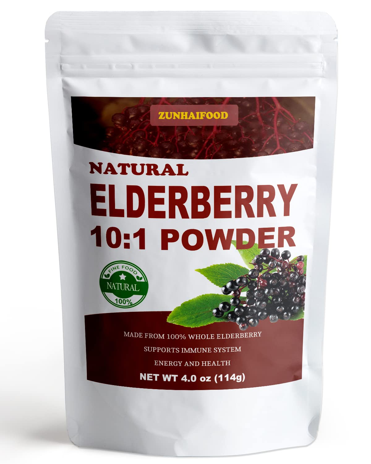 natural elderberry powder for health