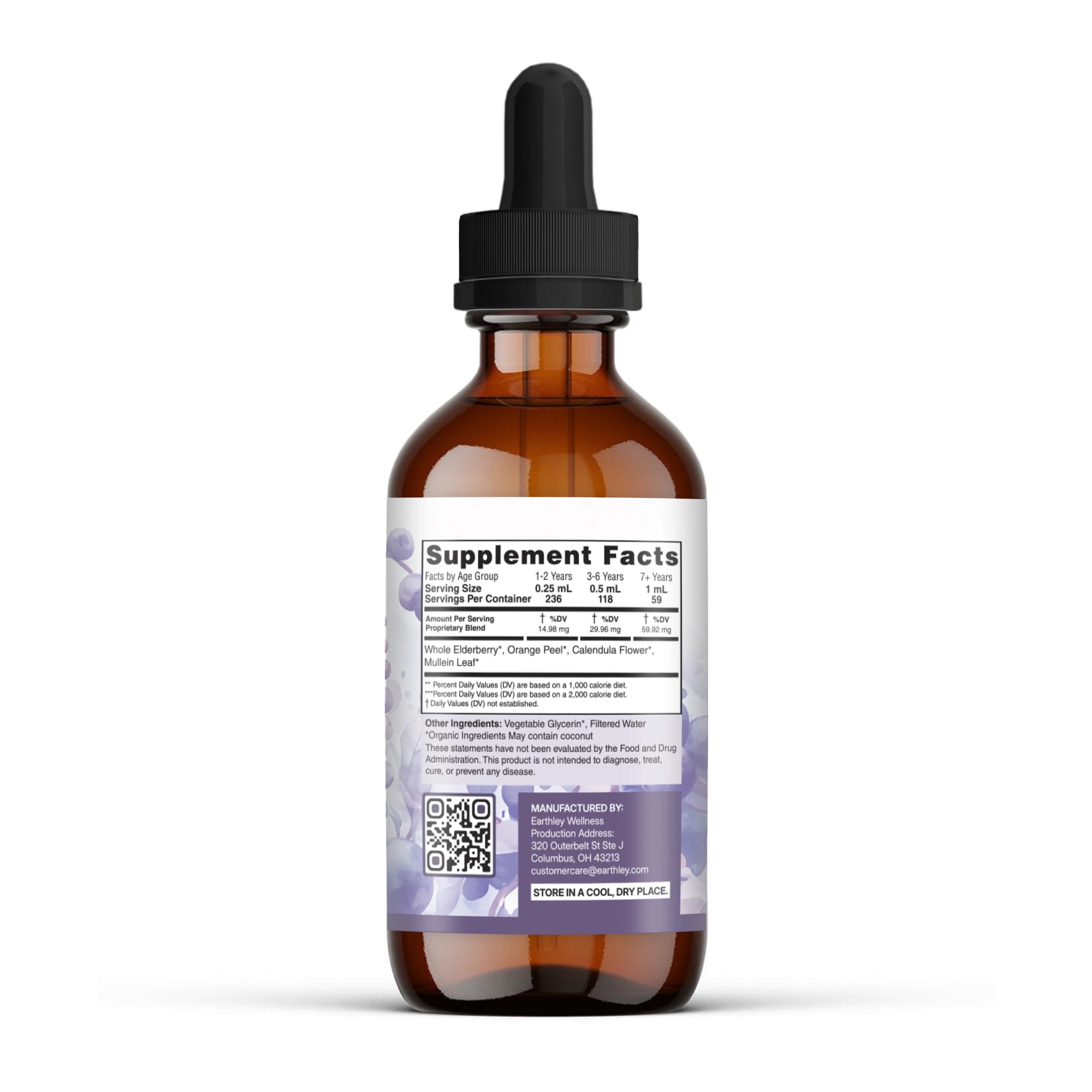 natural elderberry respiratory aid