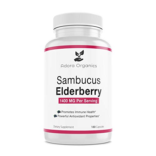 natural elderberry supplement for antioxidants