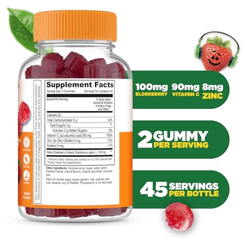 natural elderberry supplement for children