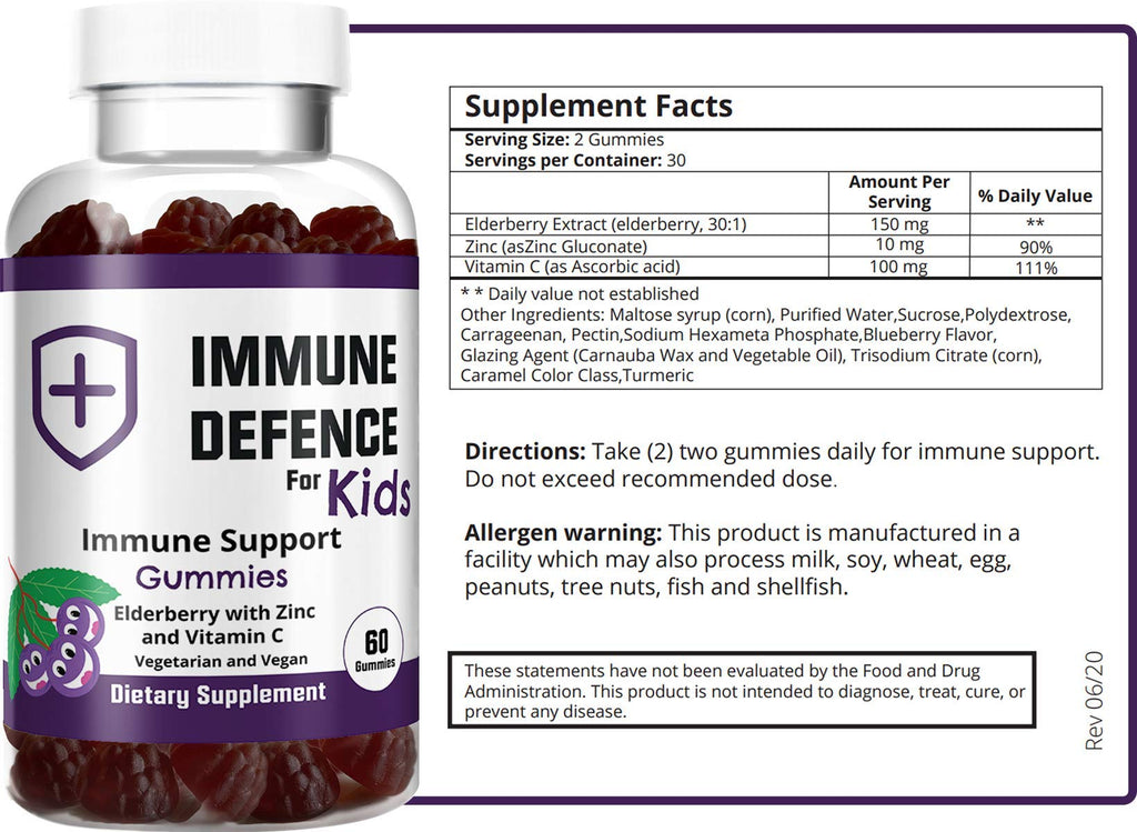 natural elderberry supplement for children