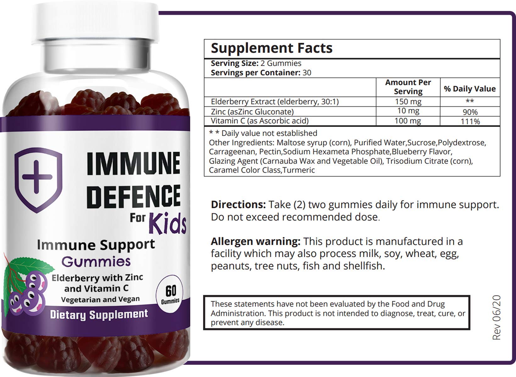 natural elderberry supplement for children