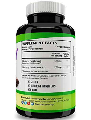 Natural elderberry supplement for families