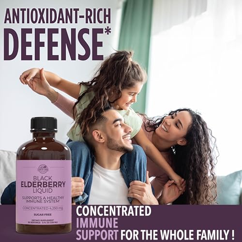 natural elderberry supplement for families