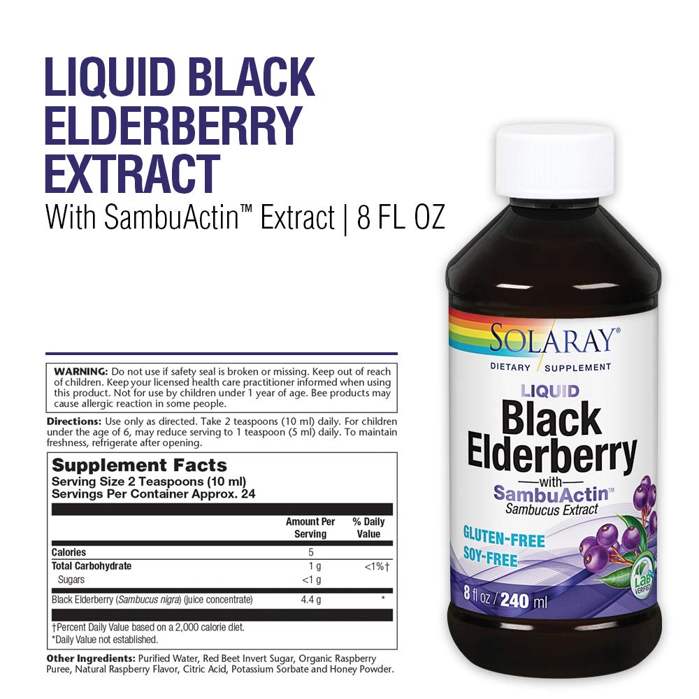 natural elderberry supplement for health