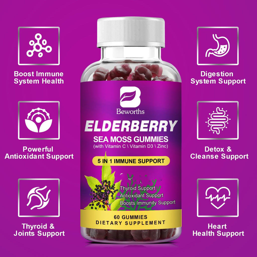 natural elderberry supplement for health