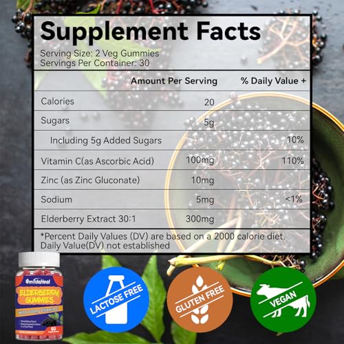 natural elderberry supplement for health