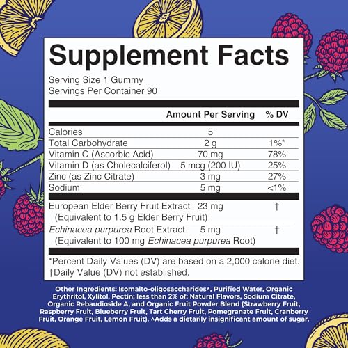 natural elderberry supplement for health
