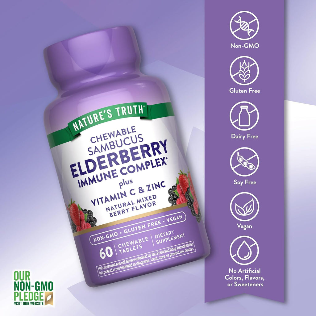 natural elderberry supplement for health