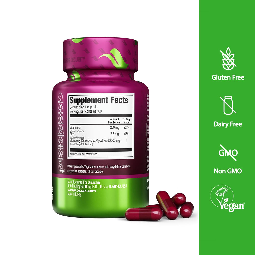 natural elderberry supplement for immunity