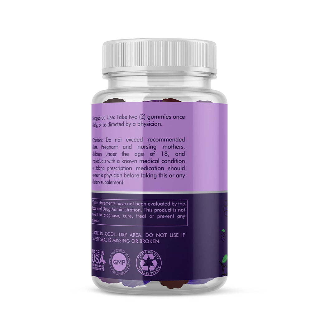 Natural elderberry supplement for kids