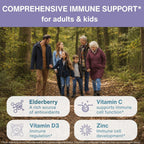 Natural elderberry supplement for wellness