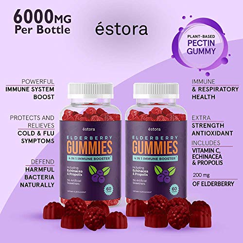 Natural elderberry supplement for wellness