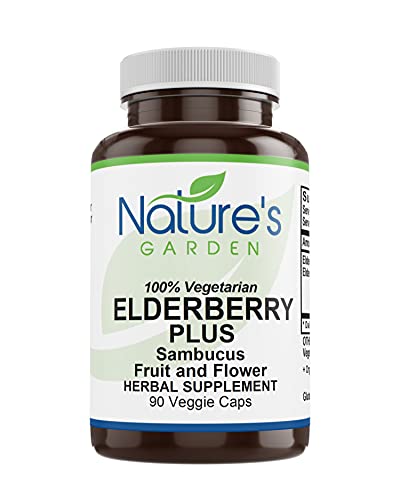 Natural elderberry supplement for wellness