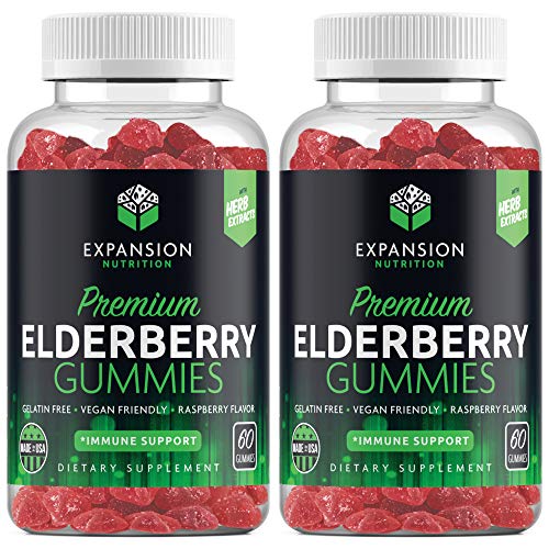 Natural elderberry supplement for wellness