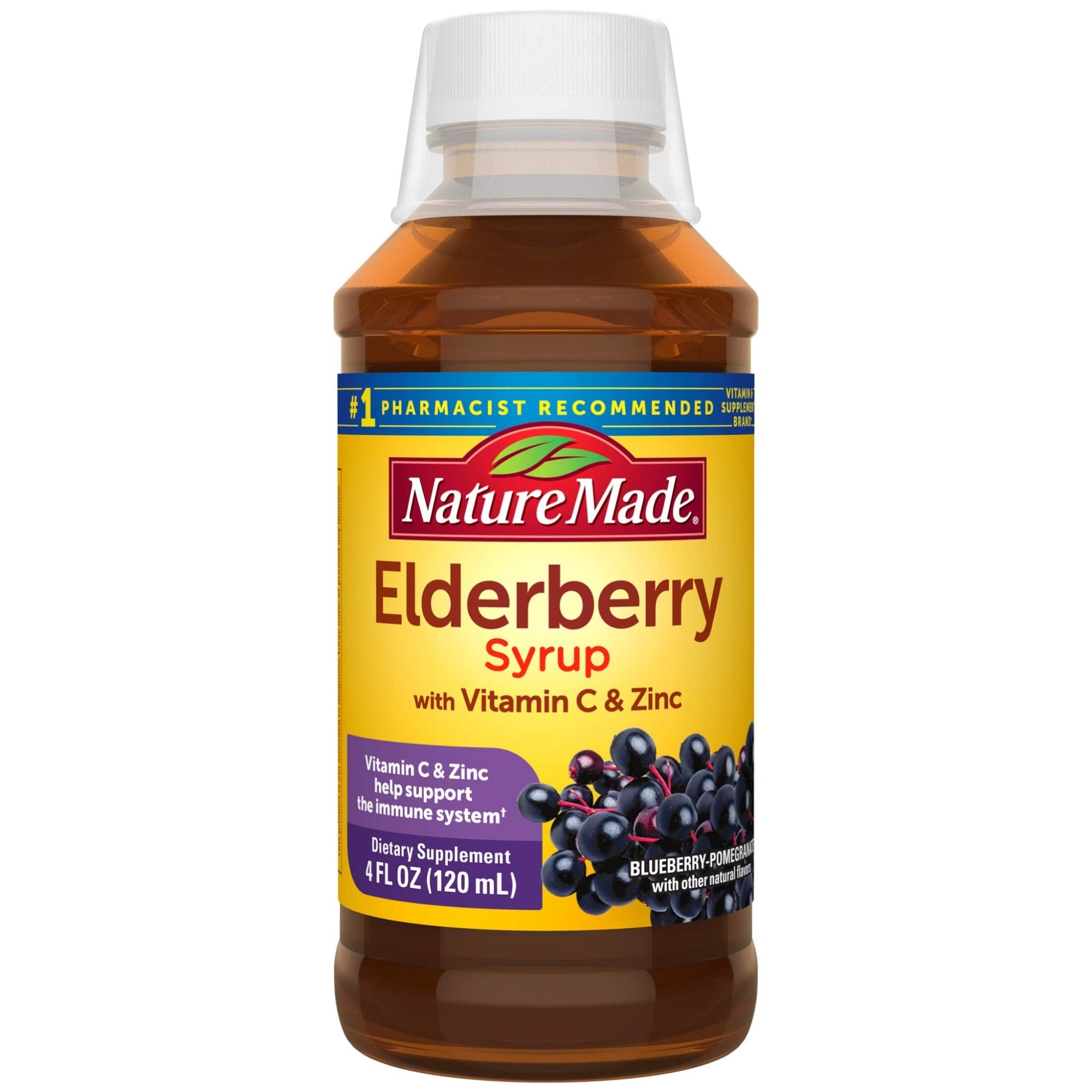 Natural elderberry supplement for wellness