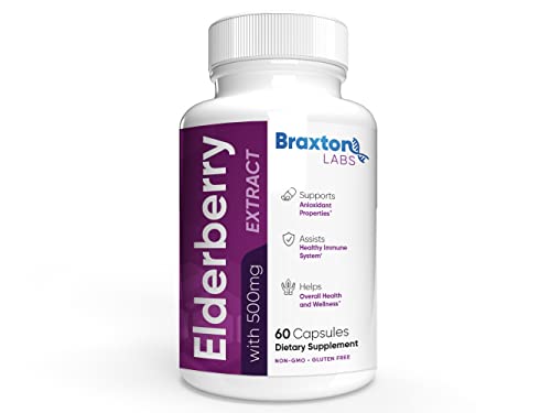 Natural elderberry supplement for wellness