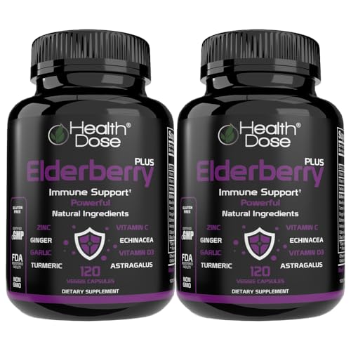 Natural elderberry supplement for wellness