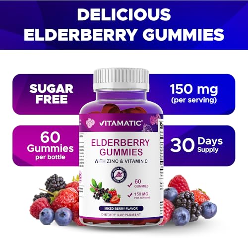 Natural elderberry supplement for wellness