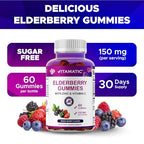 Natural elderberry supplement for wellness