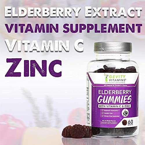 Natural elderberry supplement for wellness