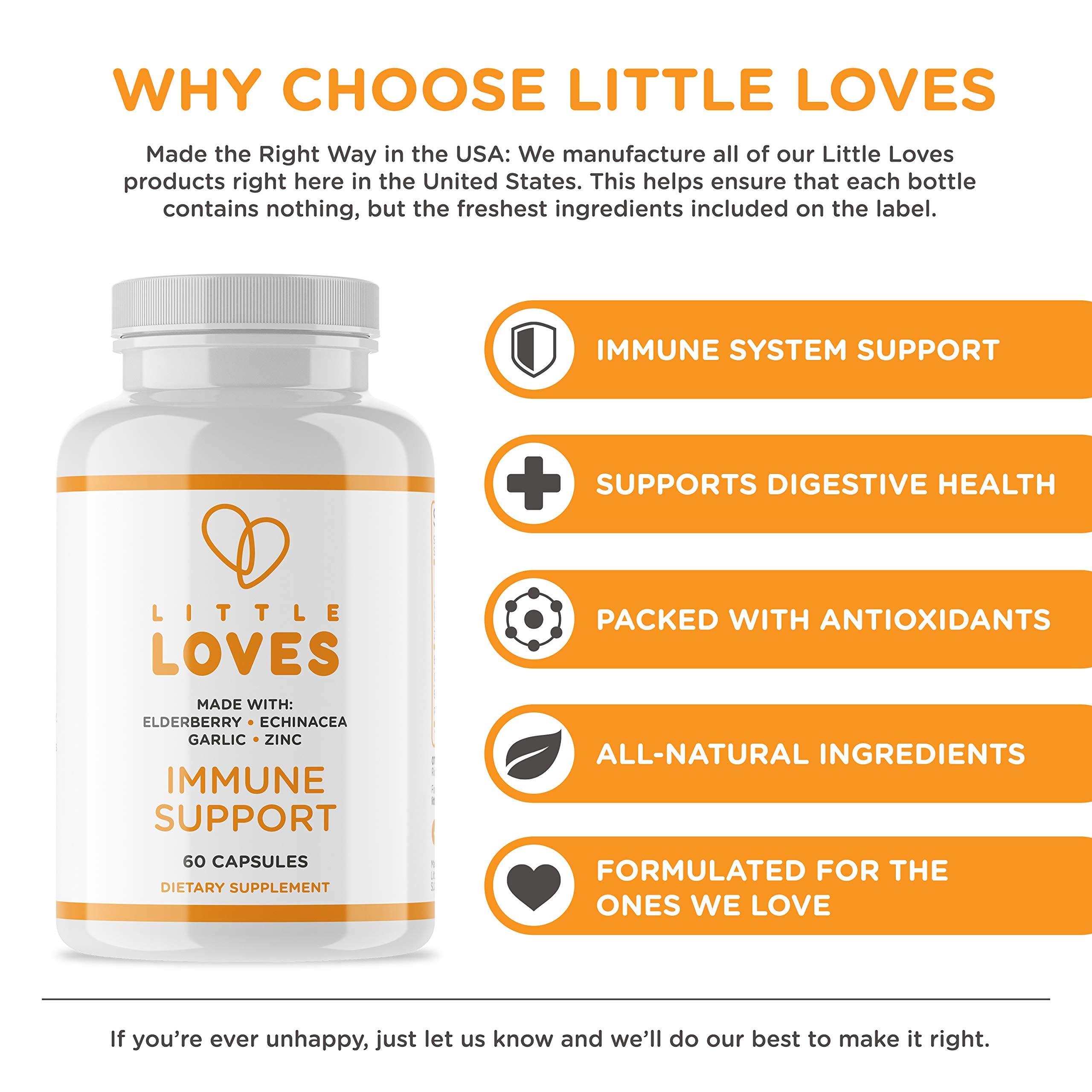 Natural elderberry supplement with probiotics