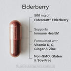 natural elderberry supplement with zinc