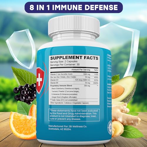 Natural elderberry support for immunity