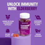 natural elderberry syrup alternative gummies