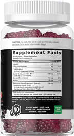 natural elderberry syrup alternative gummies