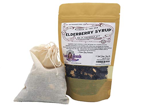natural elderberry syrup brewing kit