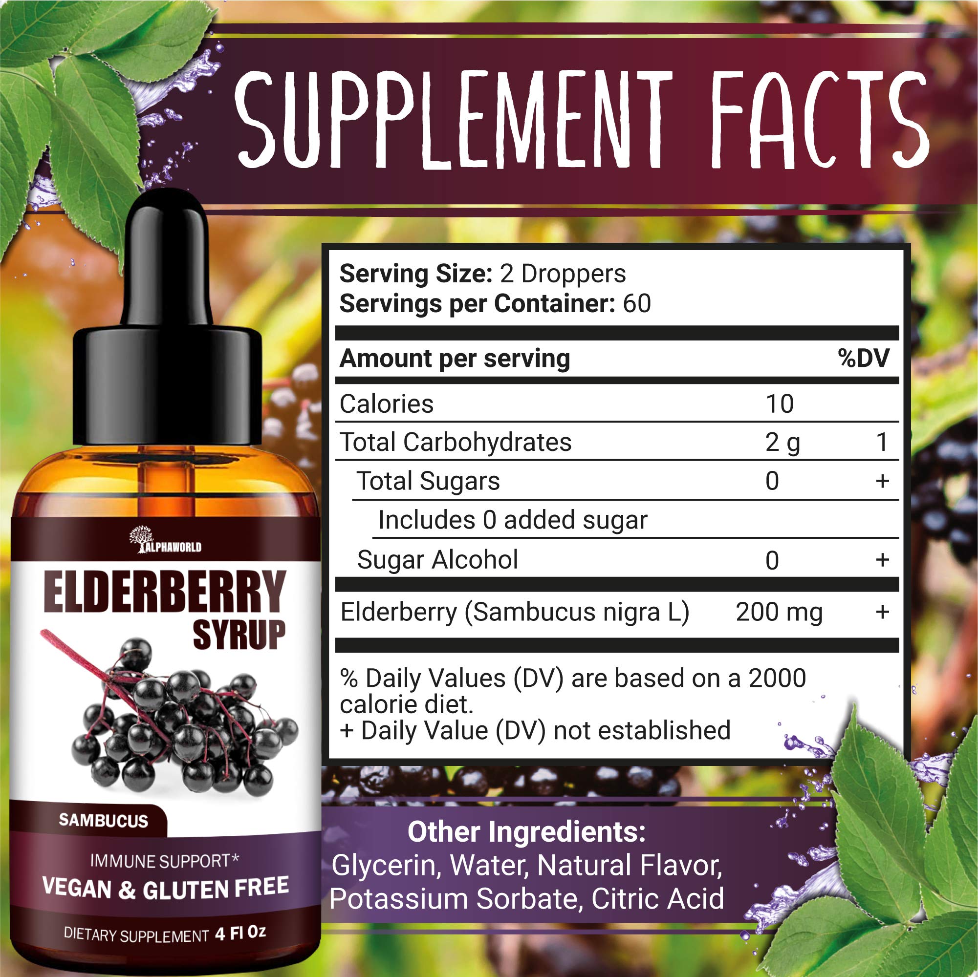 natural elderberry syrup for adults