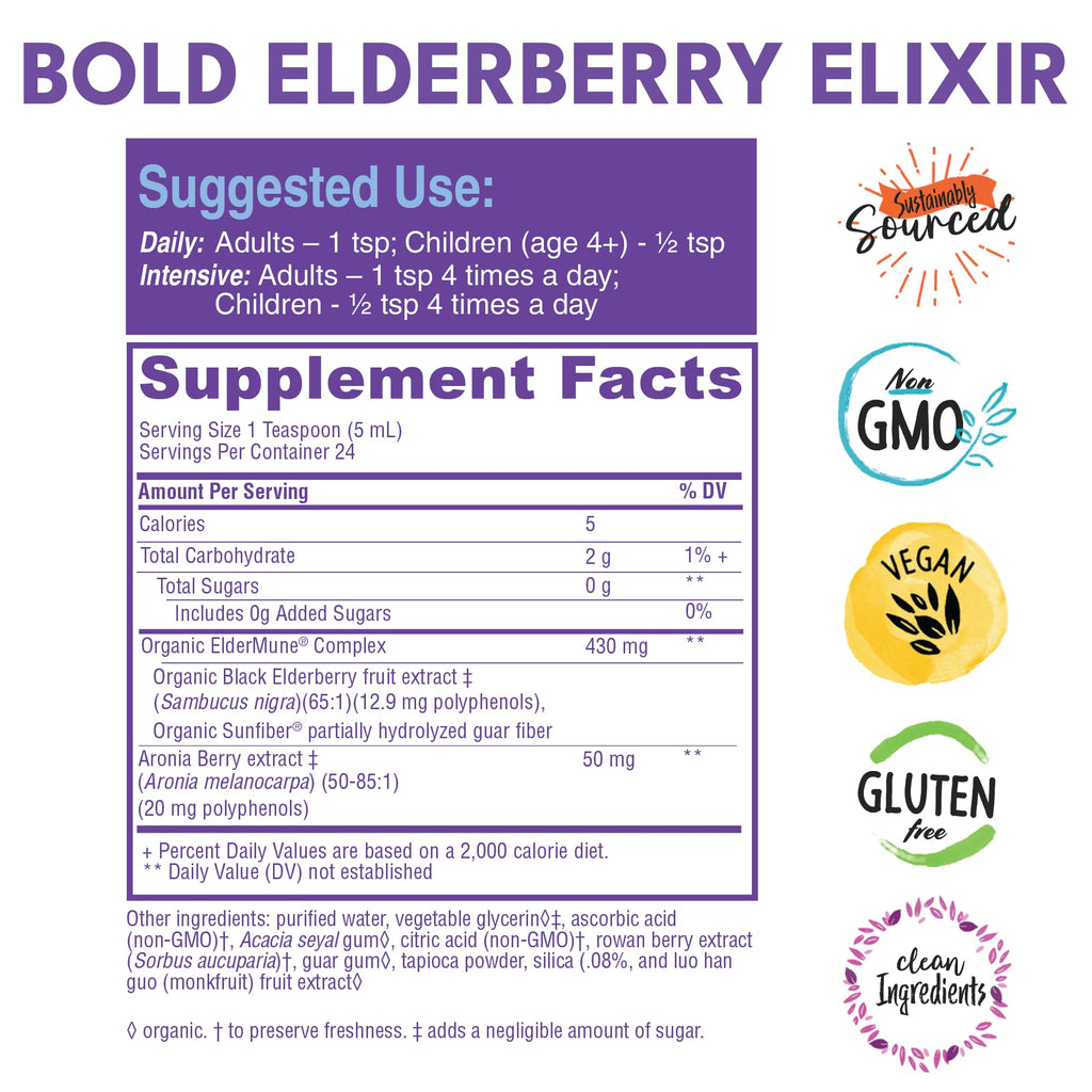 natural elderberry syrup for adults