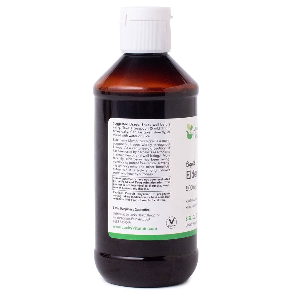 natural elderberry syrup for health