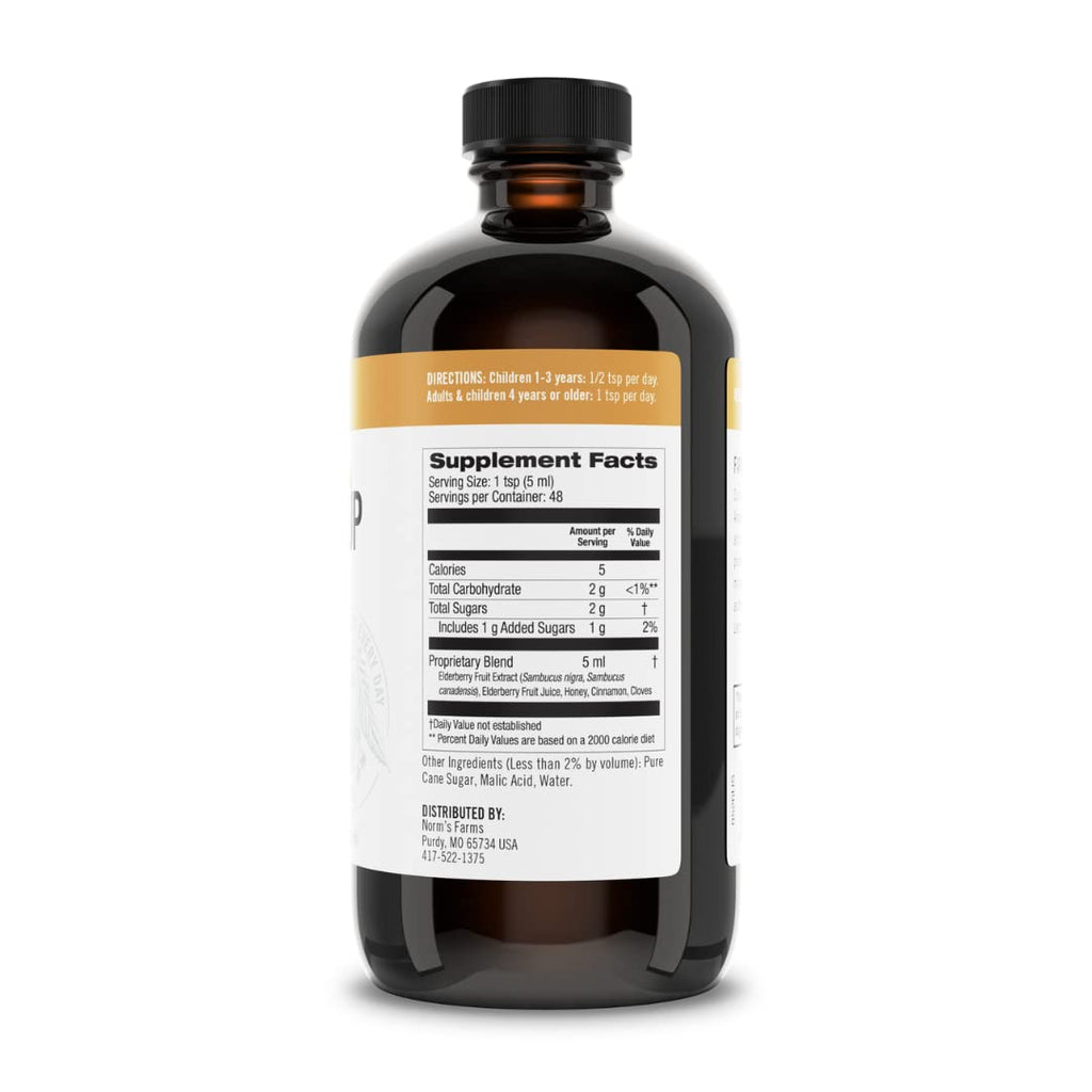 natural elderberry syrup for health