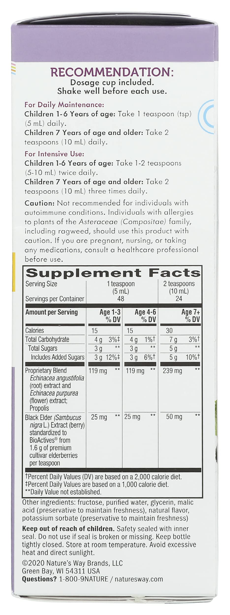 natural elderberry syrup for immune support