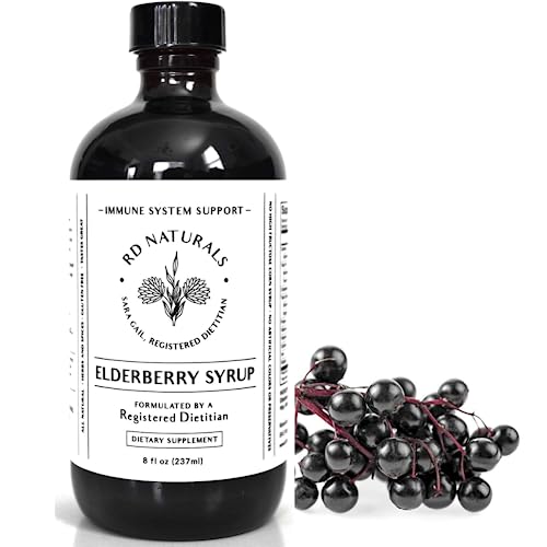 Natural elderberry syrup for kids