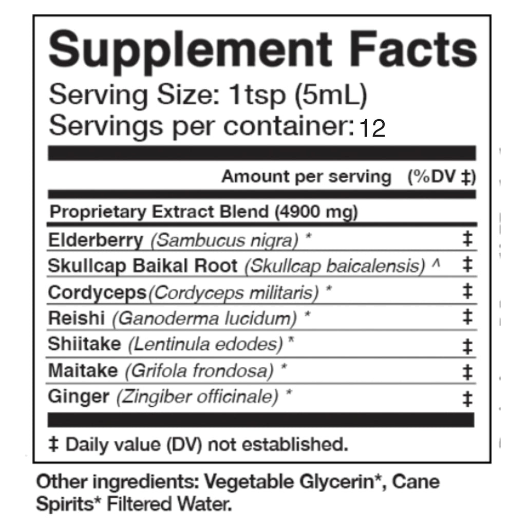 Natural elderberry syrup for wellness