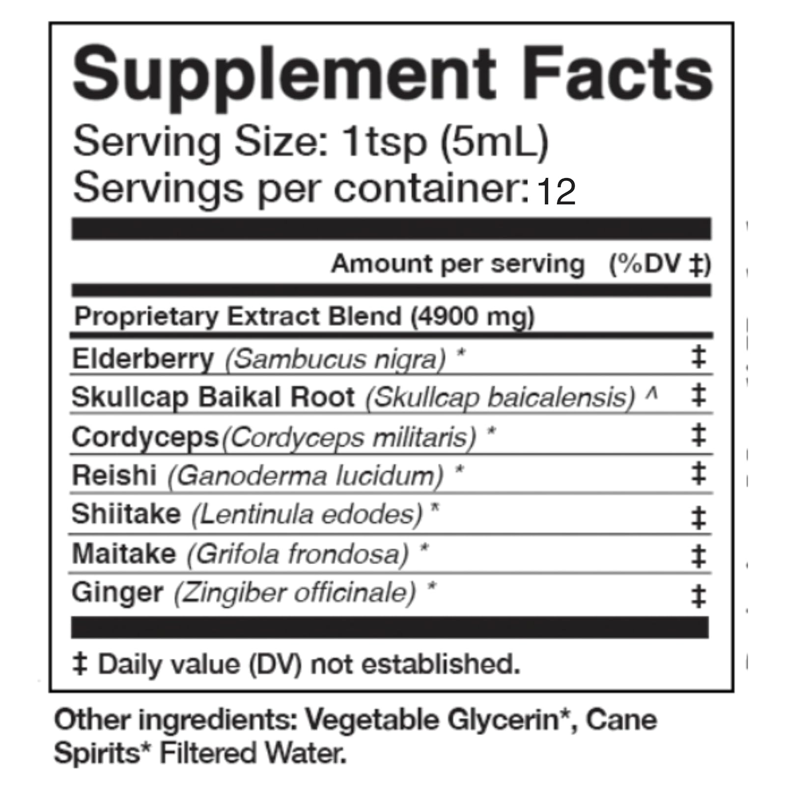 Natural elderberry syrup for wellness