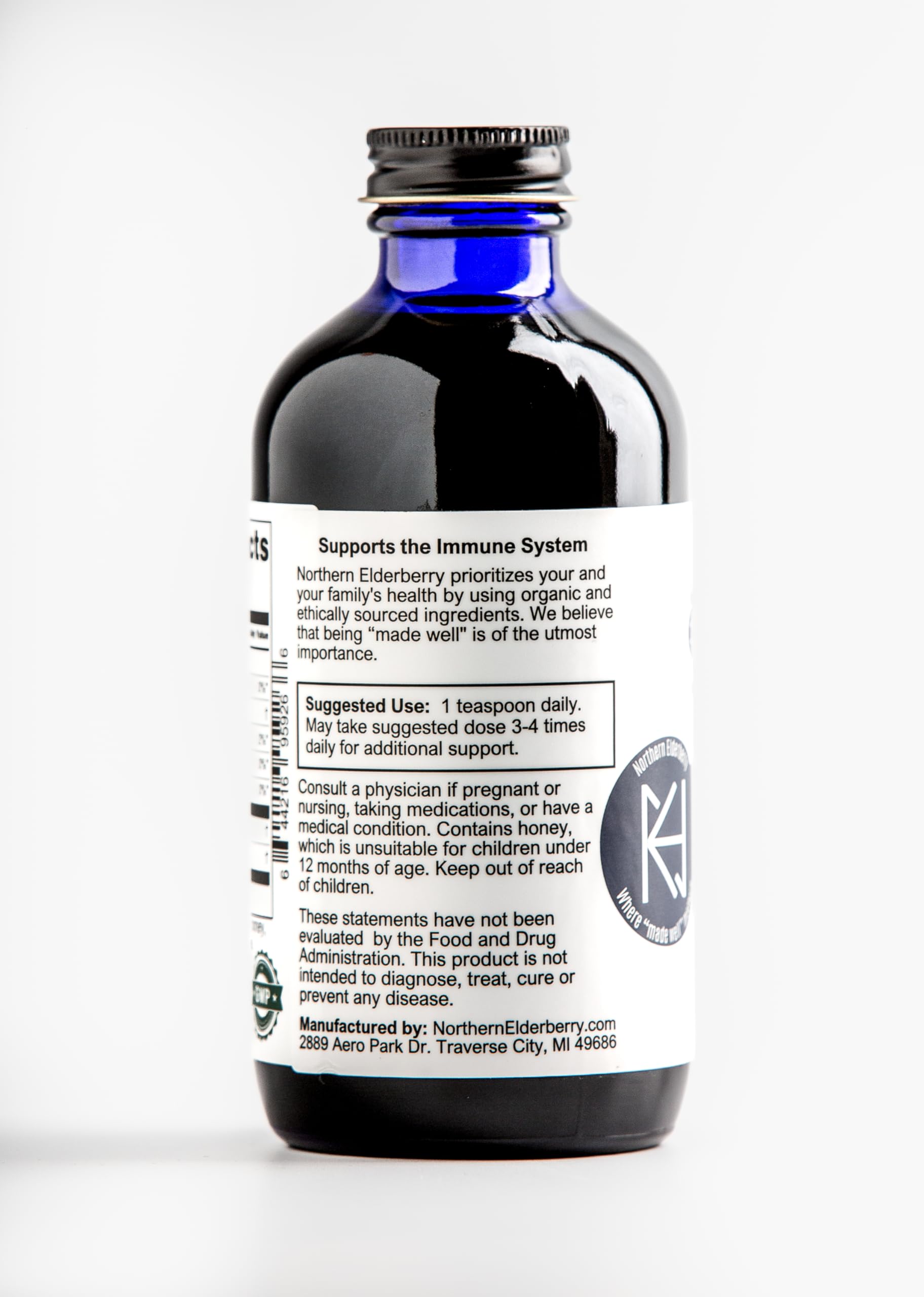 natural elderberry syrup for wellness