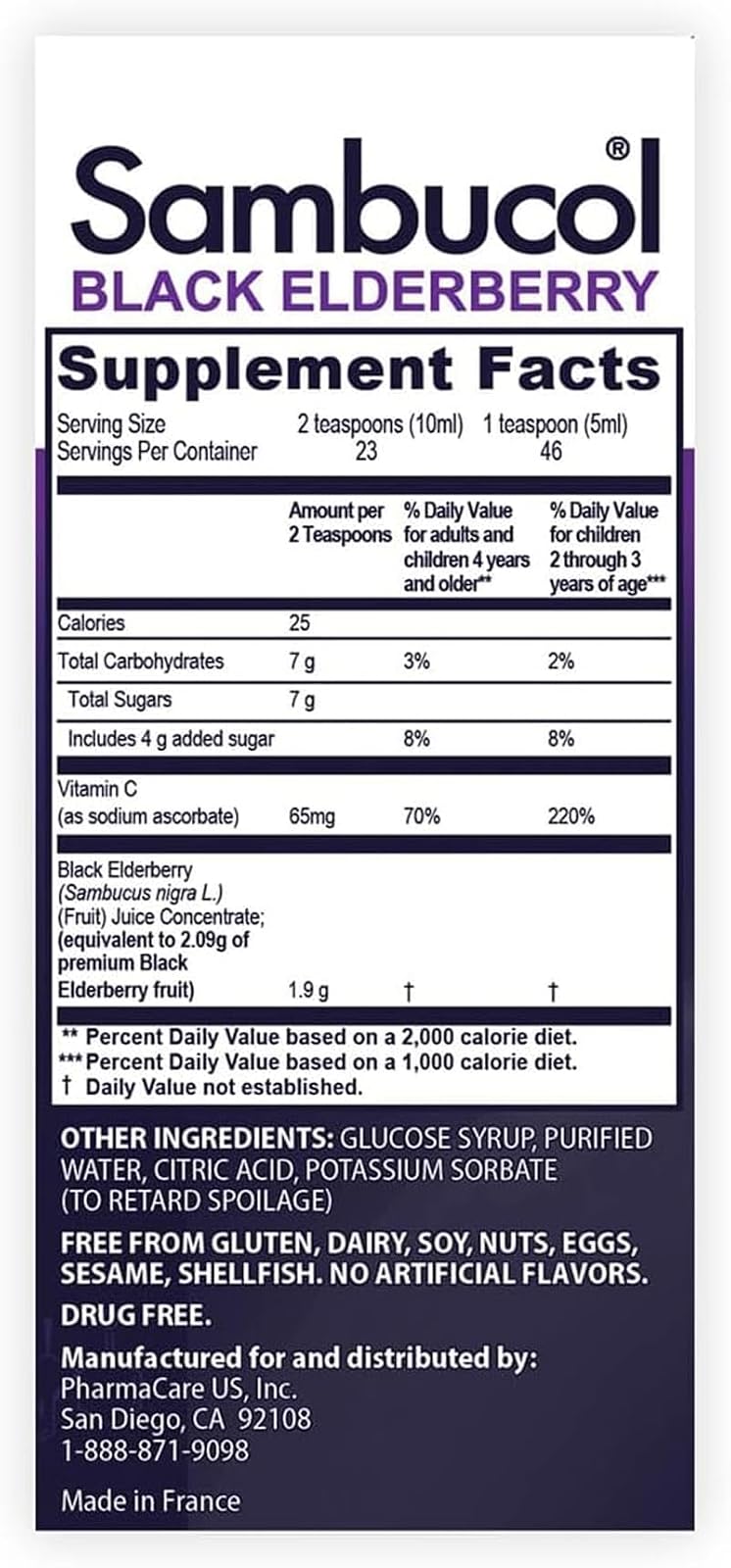 Natural elderberry syrup for wellness